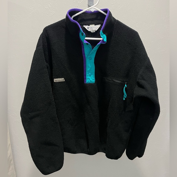 Columbia | Sweaters | Vintage Columbia Fleece Pullover | Poshmark
